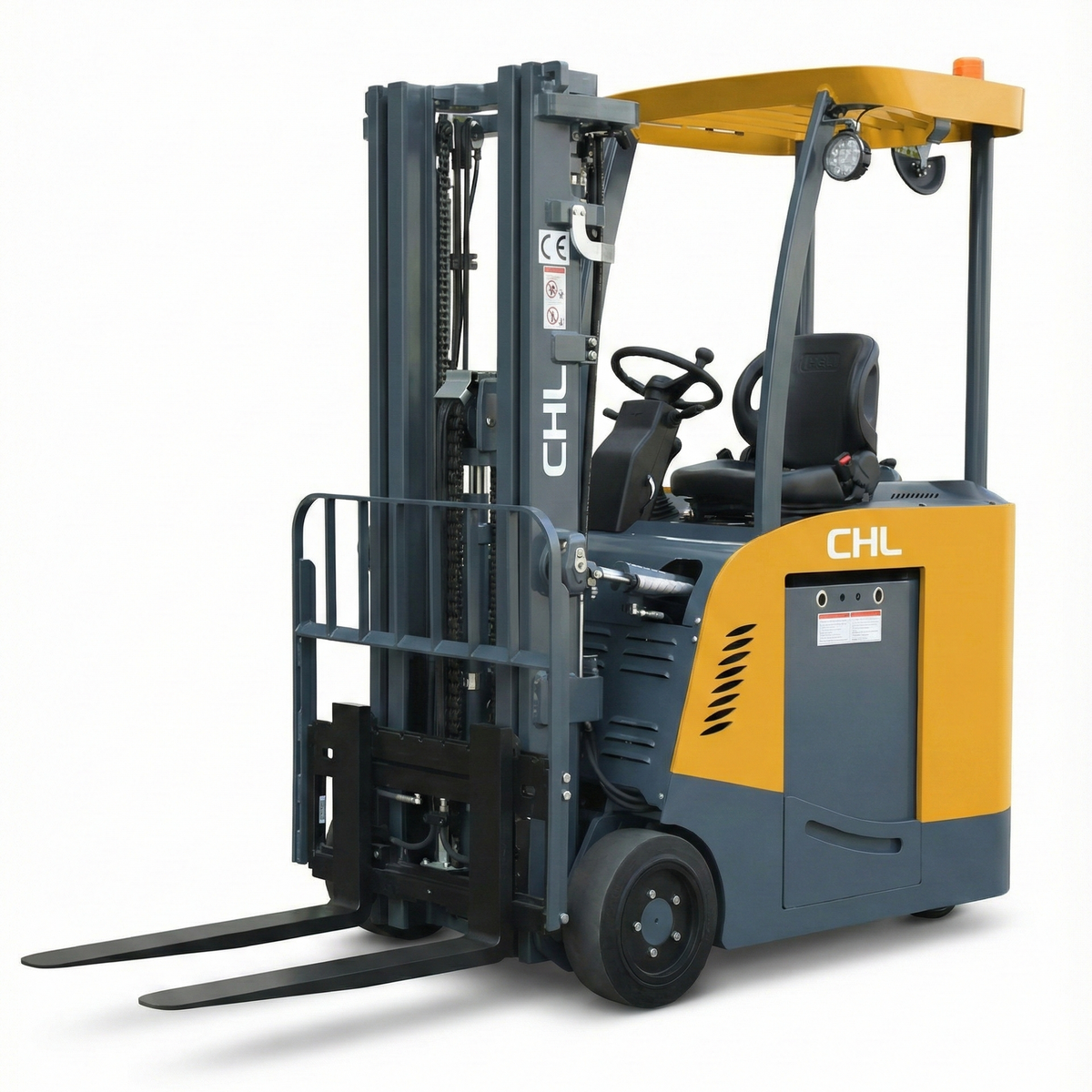 3000-4000 LBS Electric Forklift by HELI, G Series, 3-Wheel, Stand-Up ...